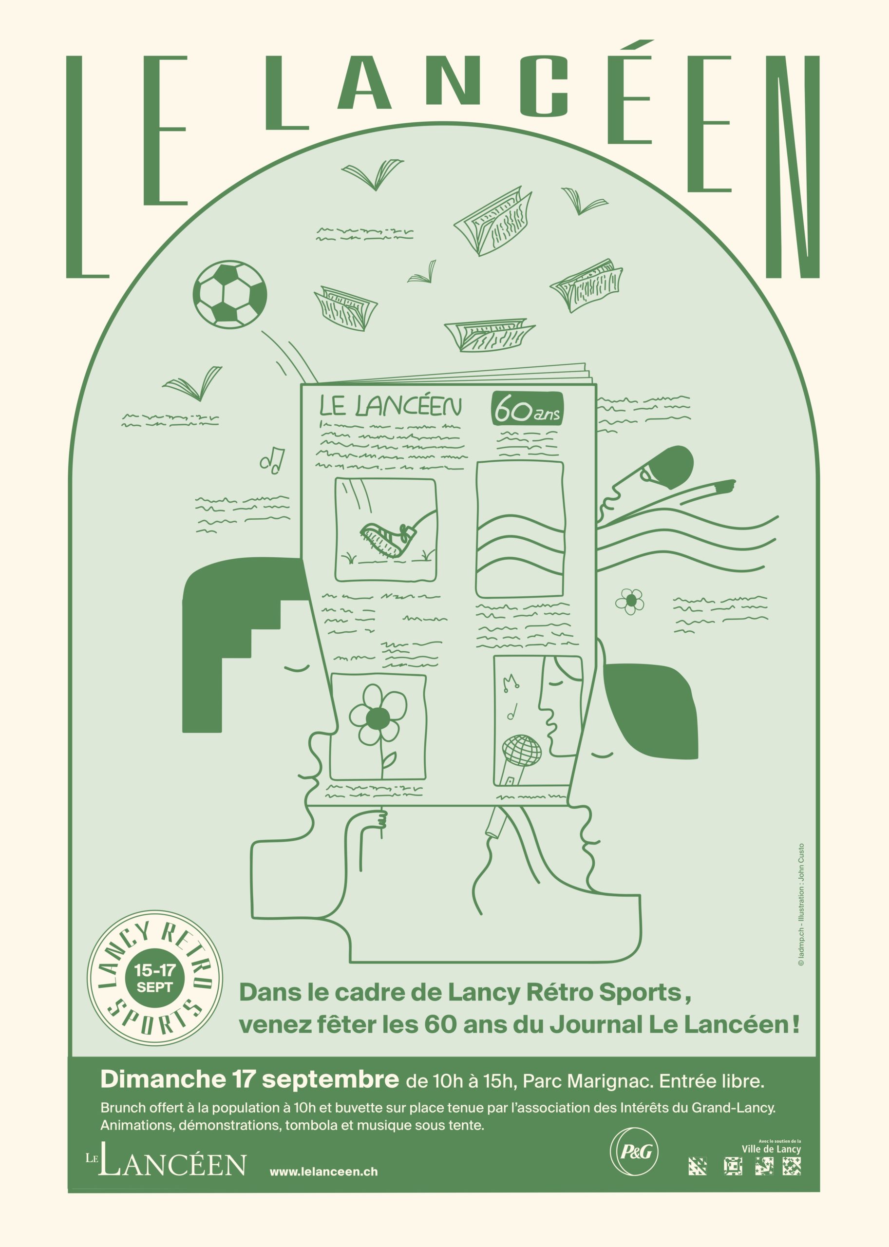 « Le Lancéen » fête ses 60 ans en 2023 dans le cadre de Lancy Rétro Sports! – Journal Le Lancéen